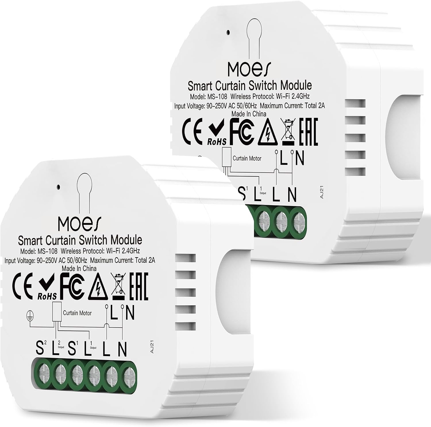 MOES Smart Curtain Switch Module User Manual
