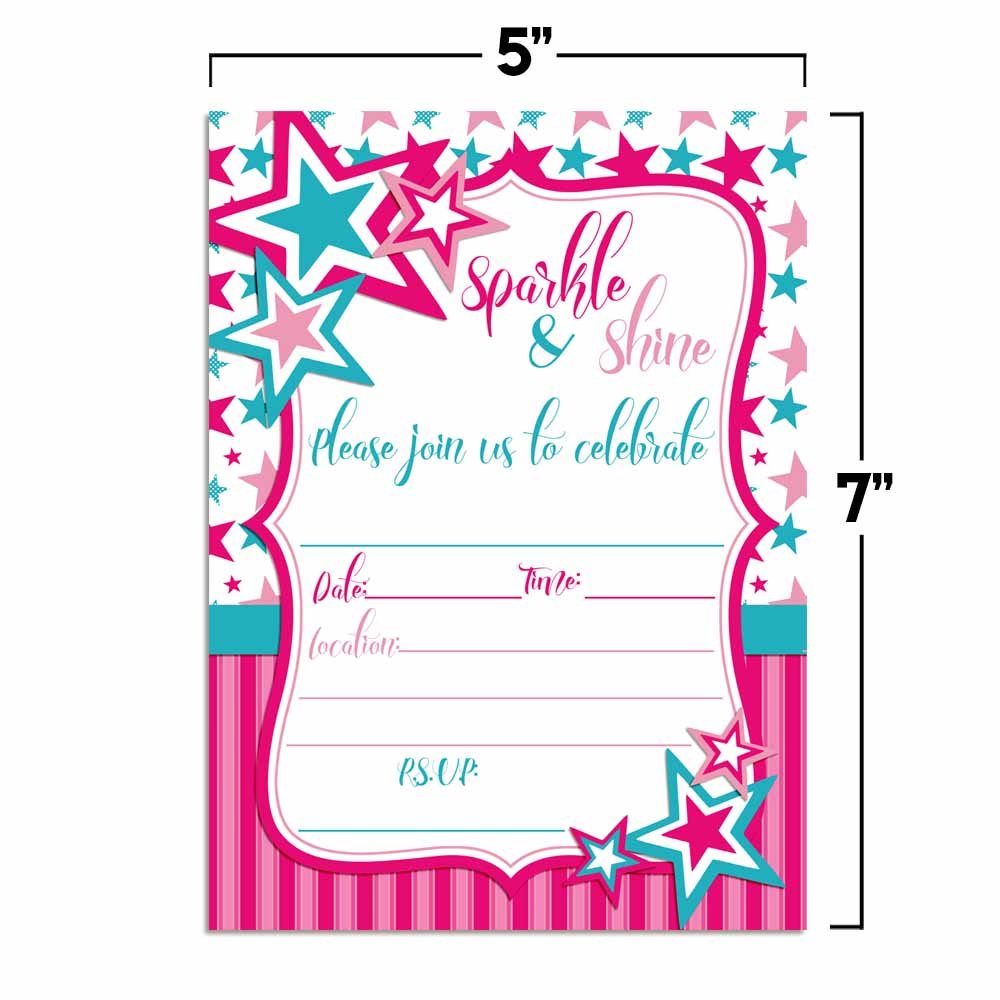 Invitations Templates With Stars