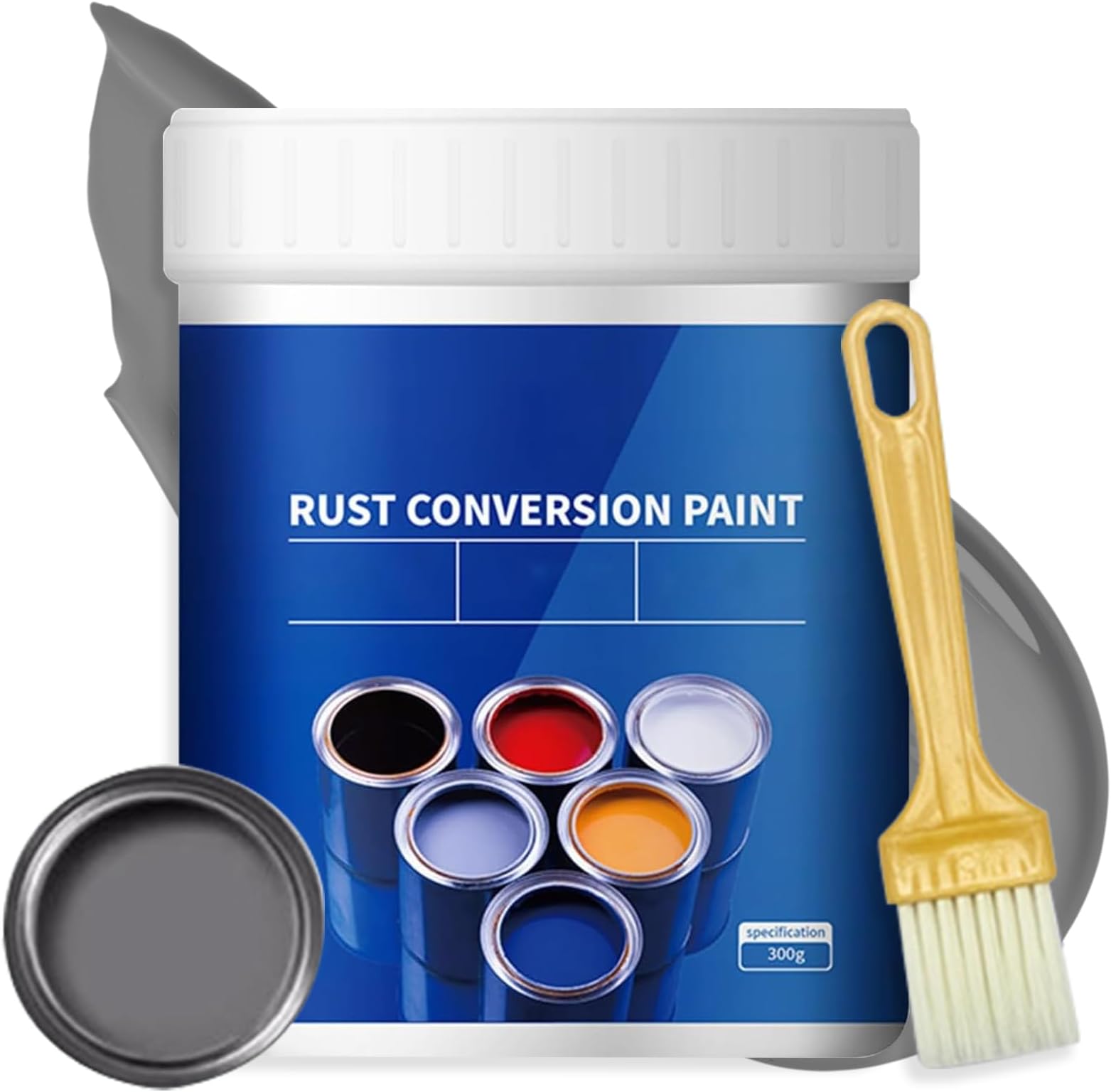 Amazon.com: 2-in-1 Rust Converter Paint - 10.7 Fl Oz Rust Remover for ...