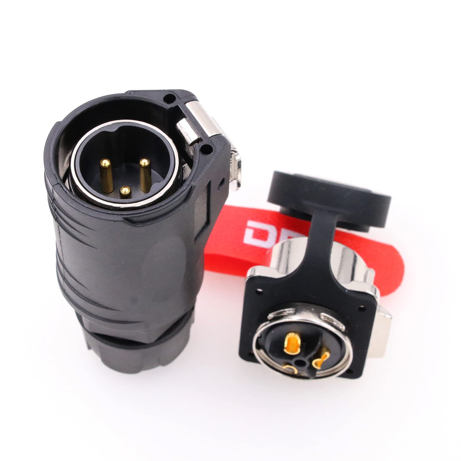 Snapklik.com : DRRI XHE28 Series 3pin Waterproof Connector IP65/ IP67 ...