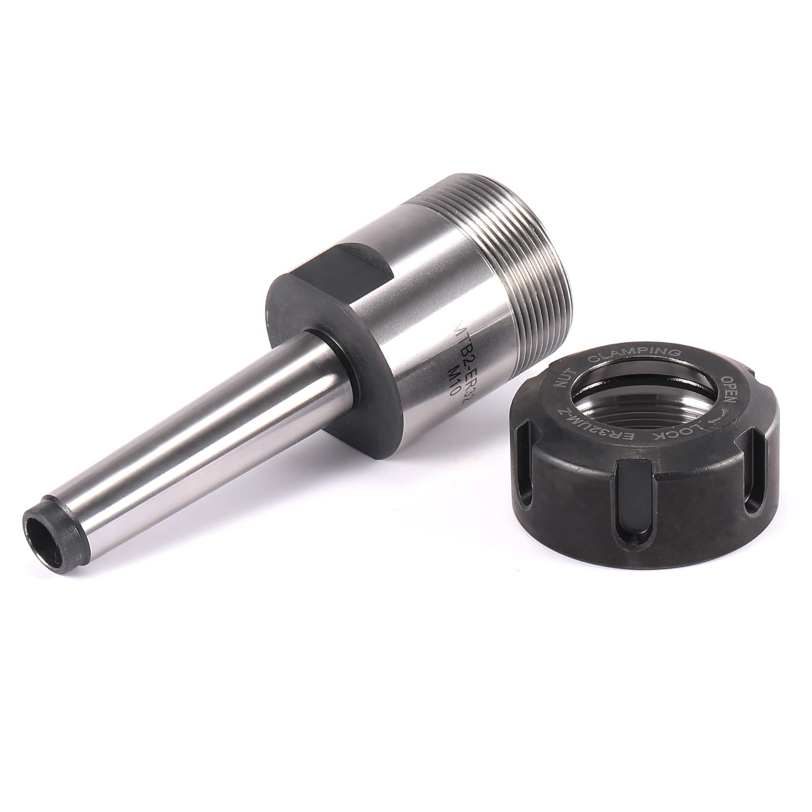 Snapklik.com : MT2 ER32UM M10 Morse Cone Collet Chuck Tooling Holder