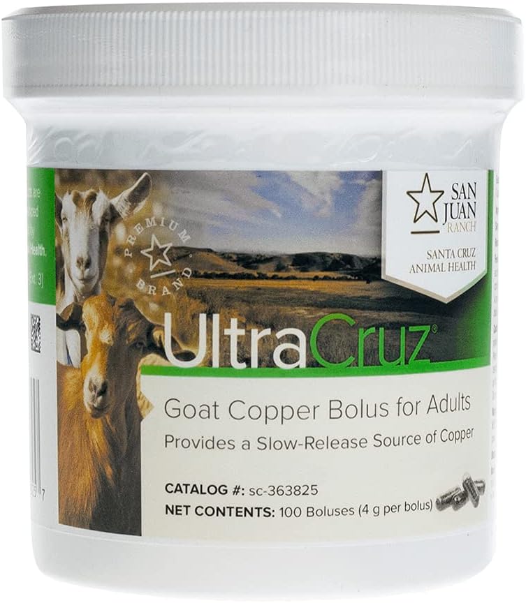 UltraCruz - sc-363825 Goat Copper Bolus Supplement for Adult Goats, 100 ...