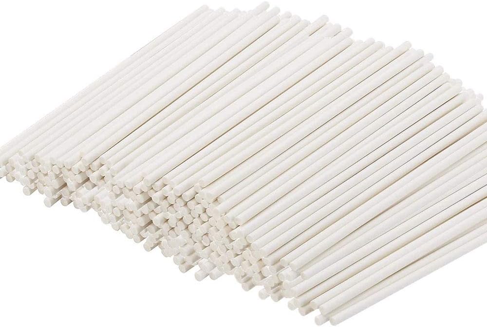 Amazon.com: 4 Inch White Lollipop Sticks, Lollipop Treat Sticks, for ...