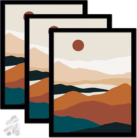 Amazon.com - ijuerybai Black 8x10 Picture Frame Set of 3, High ...