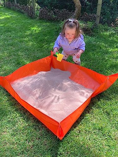 The Big Orange PLAYMAT for Messy Play Waterproof WIPEABLE – Use Flat ...