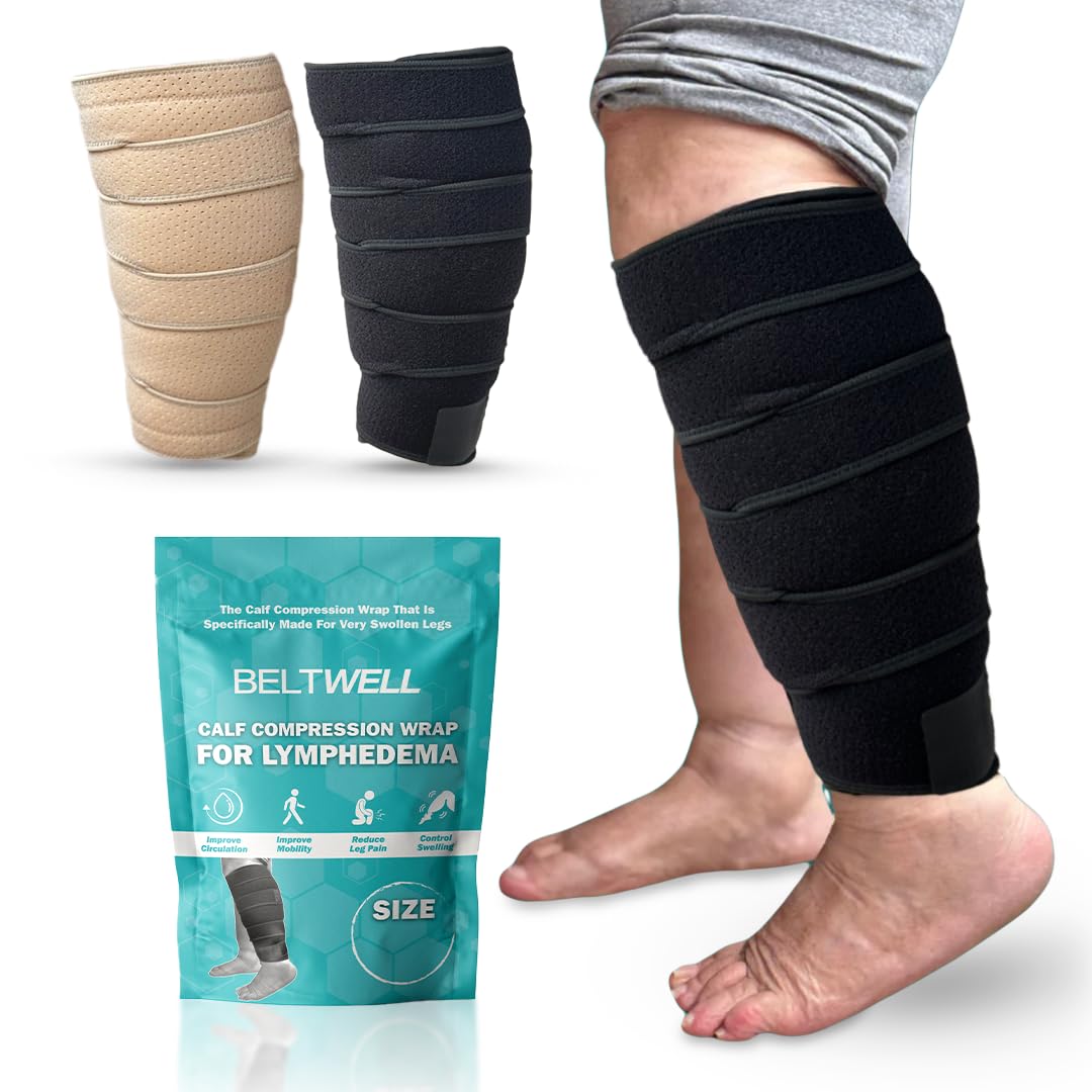 Beltwell Lymphedema Adjustable Compression Wrap For Heaviness, Pain ...
