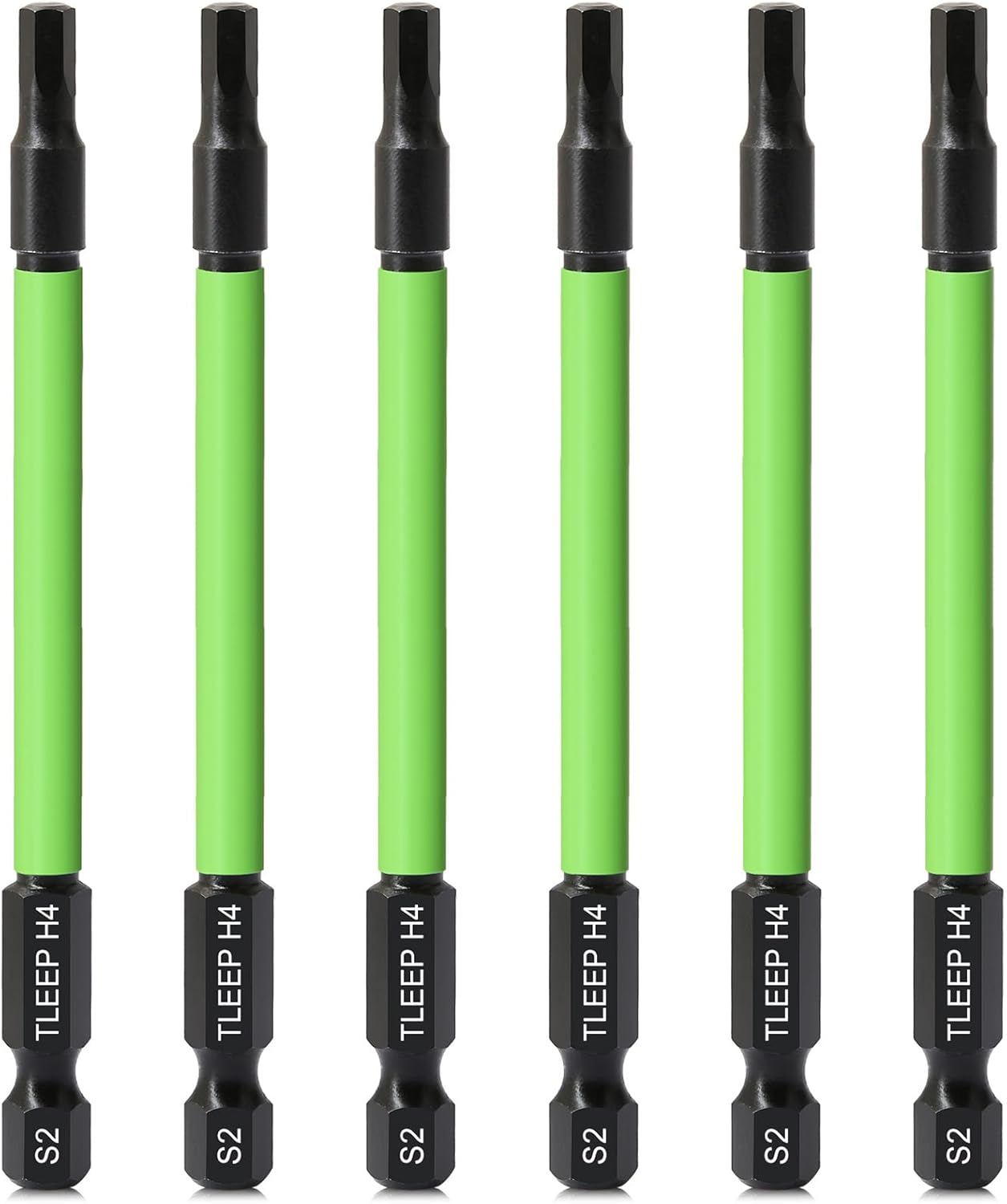 TLEEP 3.5" Long 1/4" Hex Head Allen Wrench Drill Bits, Metric 4mm ...