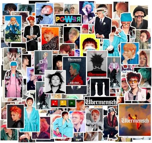 Amazon.com: 100 PCS Bigbang g-Dragon Album Übermensch Merch Music ...
