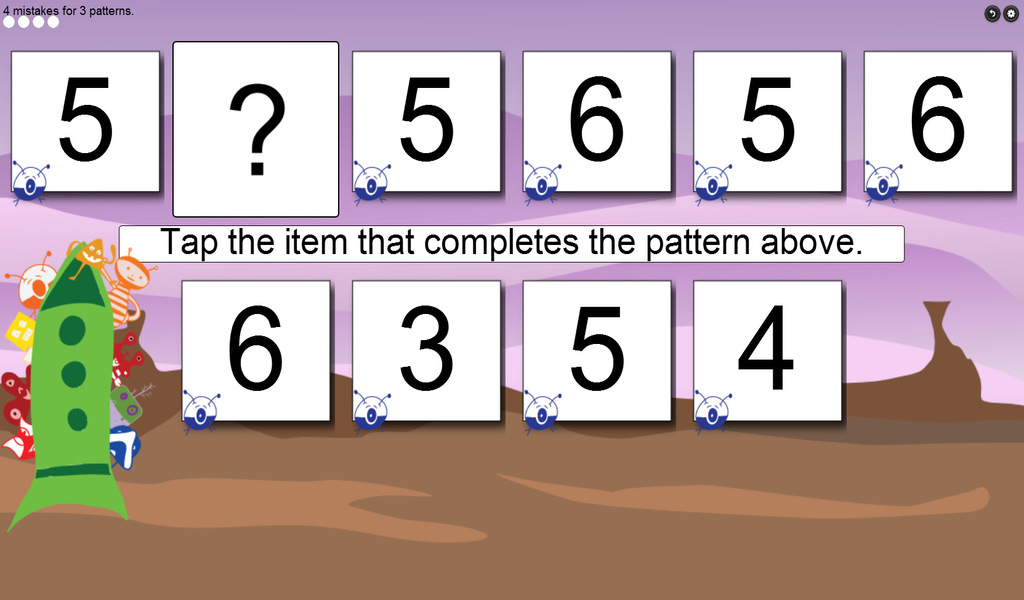 Kids Pattern Recognition - Beginning (Preschool and Kindergarten) - App ...
