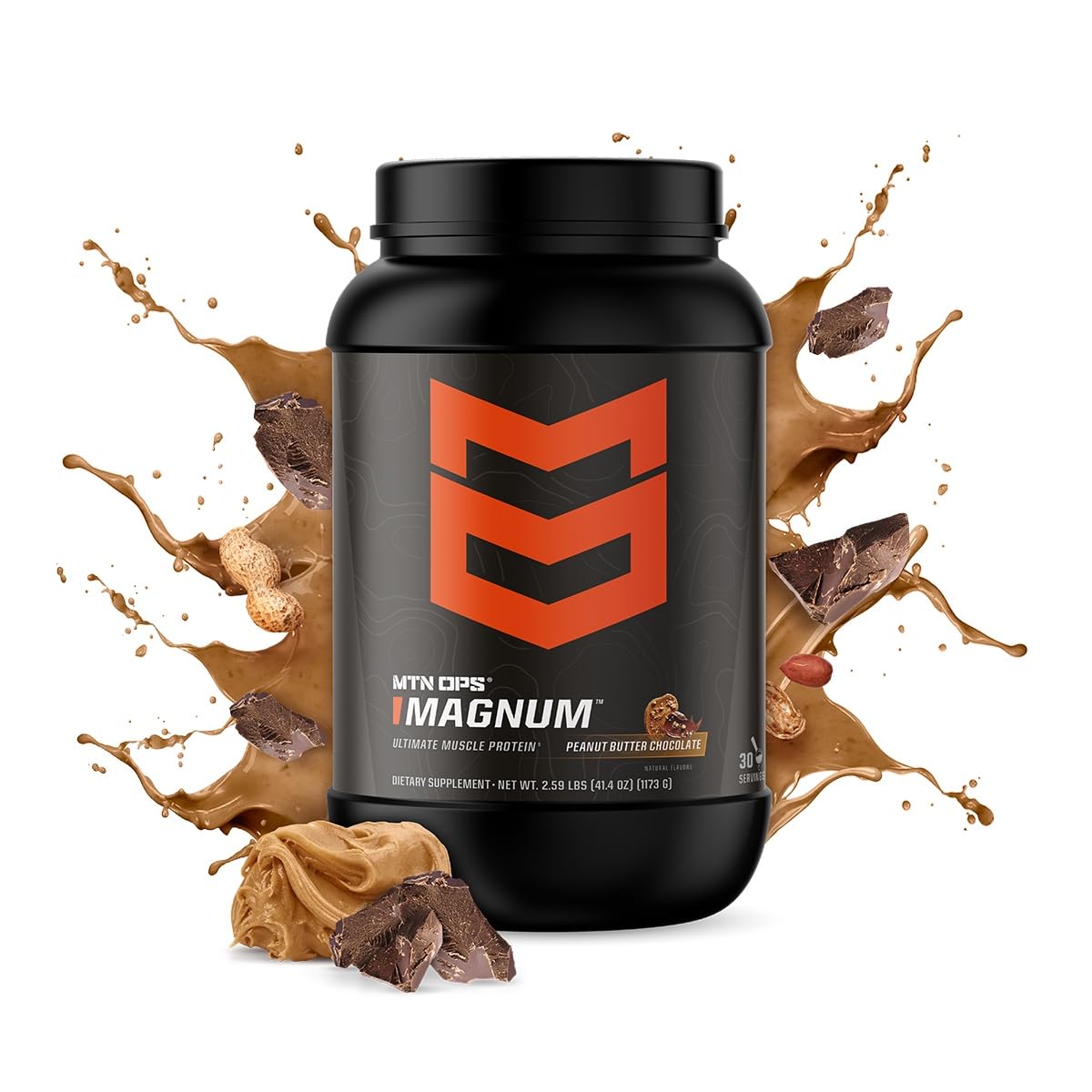 Amazon.com: MTN OPS Magnum 100% Whey Isolate Protein Powder - 32 ...