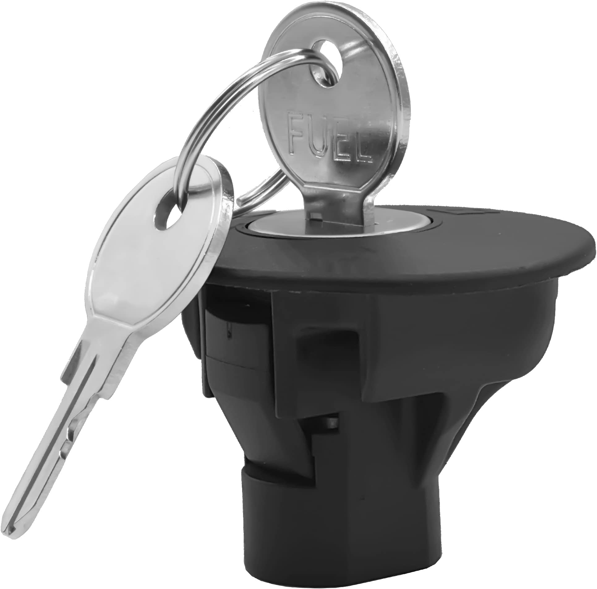 Amazon.com: JEEFHO Locking Gas Cap Fuel Tank Cap w/Keys Compatible with ...