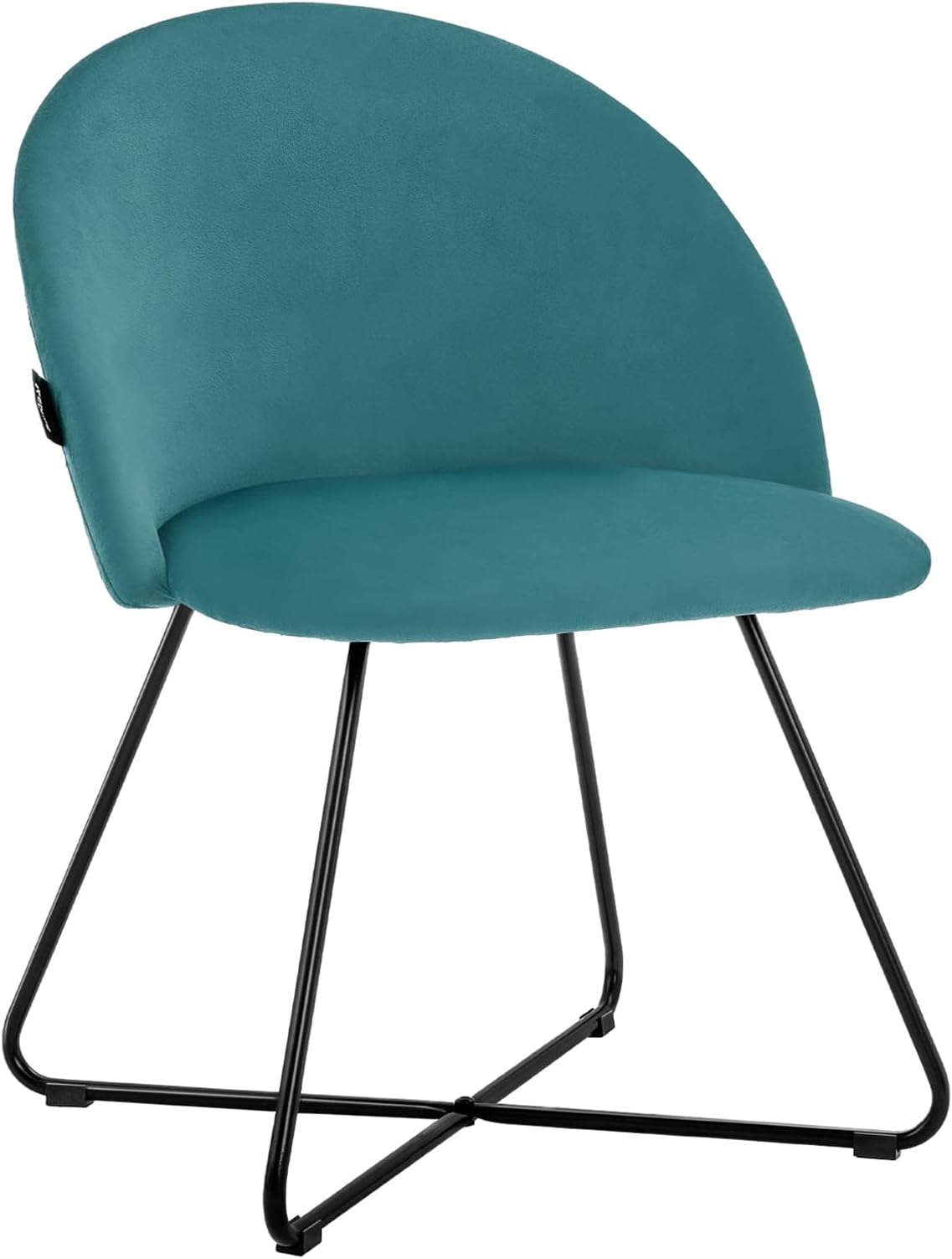 Amazon.com: Steve Silver 42" Rosco Modern Wingback Navy Velvet Accent ...