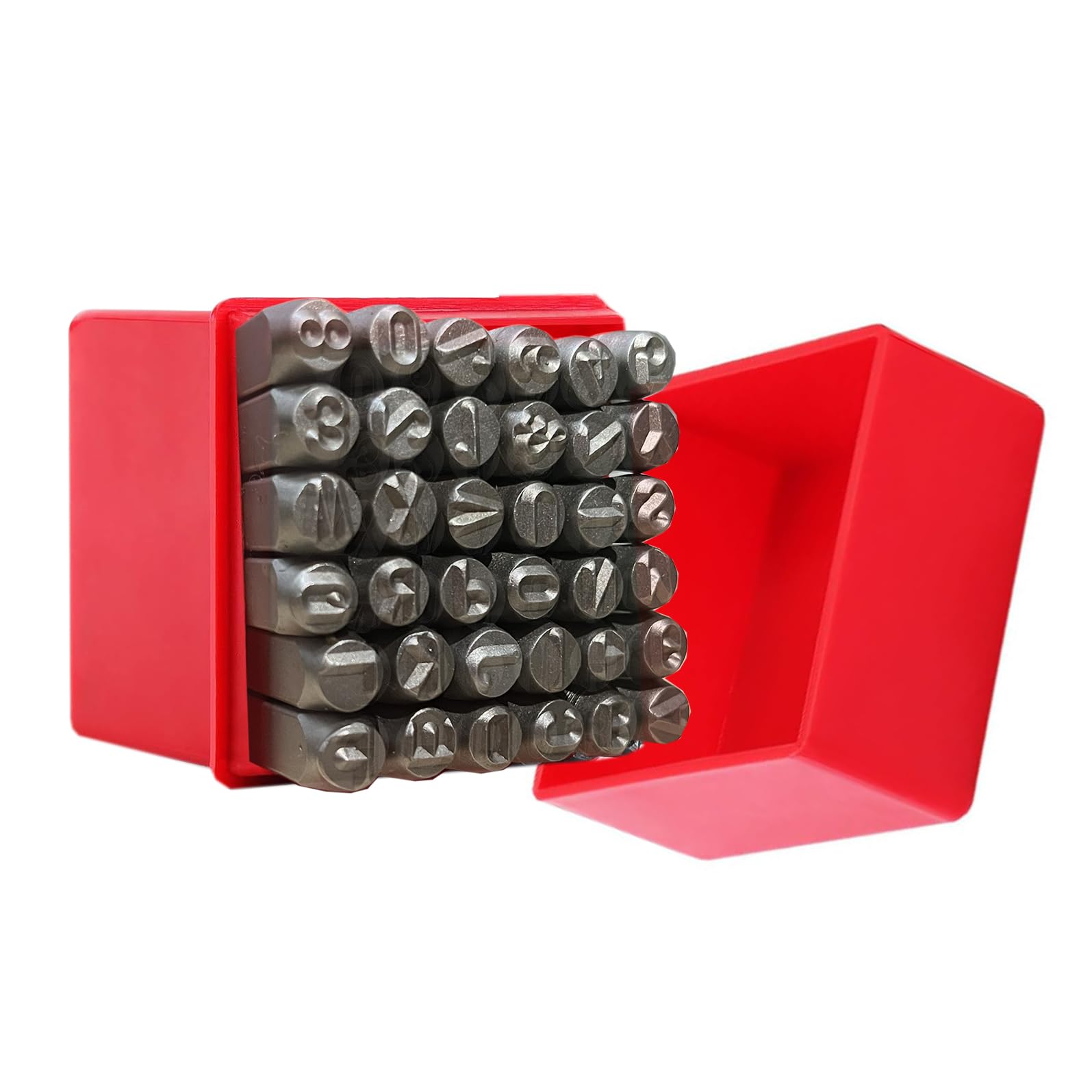 36 Piece Punch Number Set, 6 mm Letter Alphabet Steel Tool, Alphabet A ...