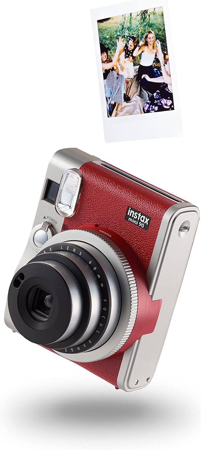 Amazon.com : Instax Mini 90 Neo Classic Camera, Red : Electronics