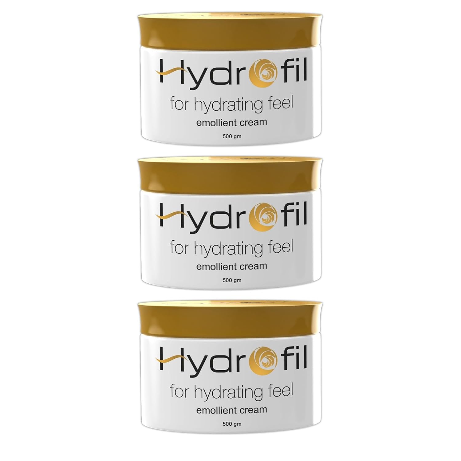 Hydrofil Moisturizing Cream (500ml): Pack of 3 : Amazon.in: Beauty
