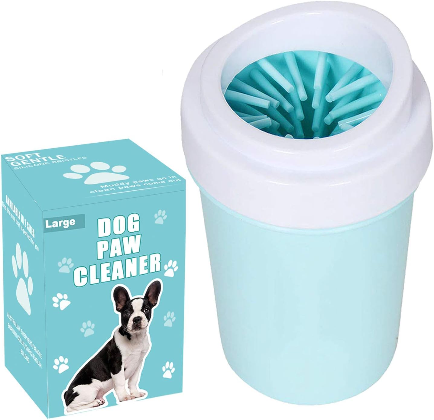 Amazon.com: Dog Paw Cleaner, Portable Pet Cleaning 360º Silicone Washer ...