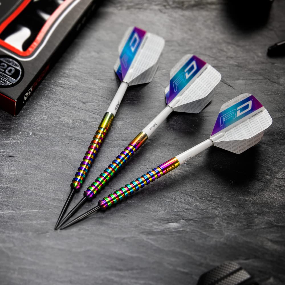 RED DRAGON Javelin Spectron 22 Gram Premium Tungsten Steeltip Darts Set ...