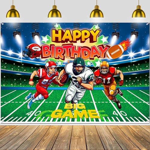Amazon.com : iPartycool Football Birthday Party Decorations, Football ...