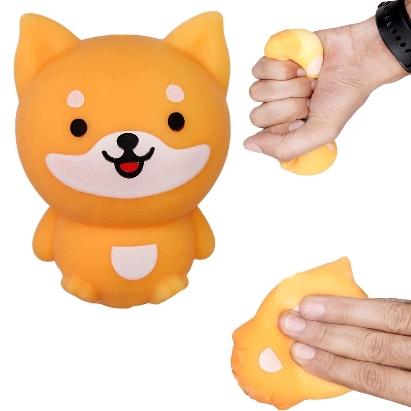 Buy Wizme Soft Squishy Teddy Bear Shape Stress Toy/Hand Exercise Stress ...