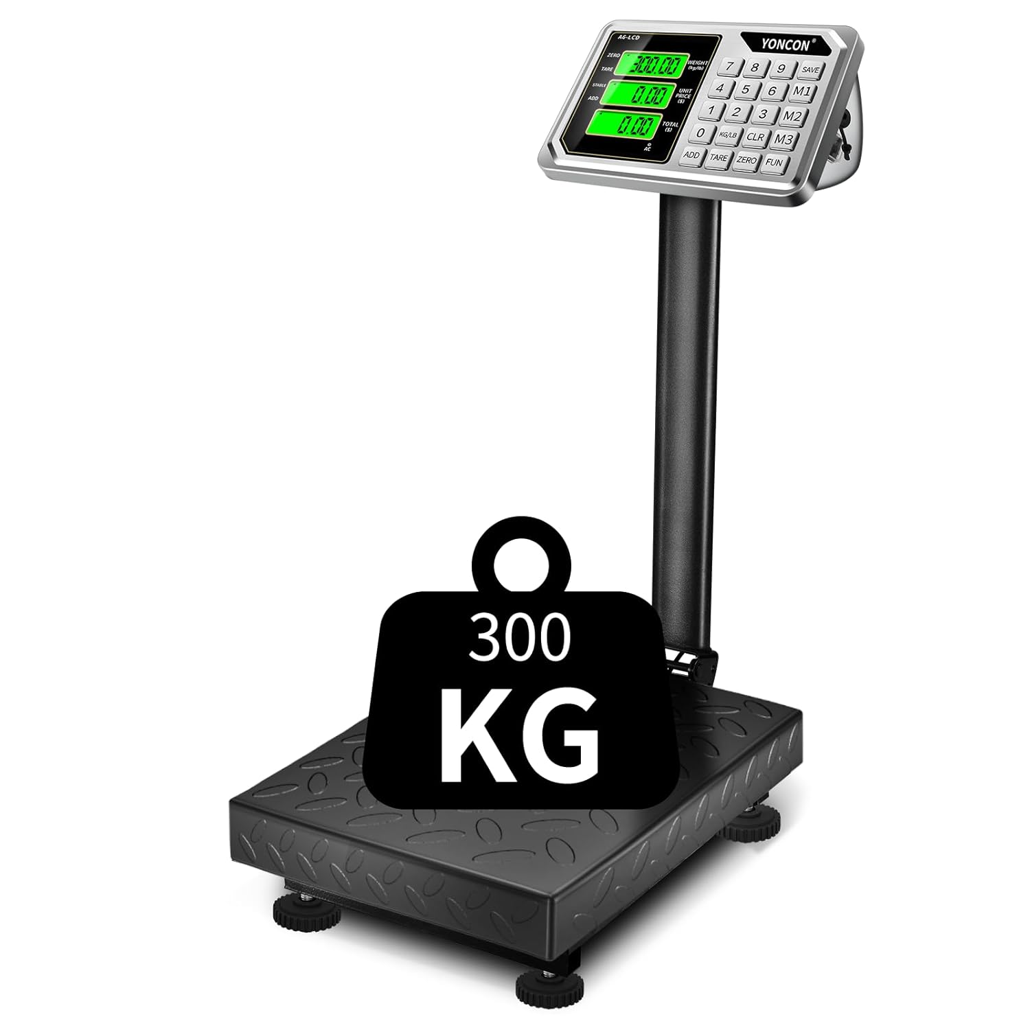 Amazon.com: Digital Platform Scale, 661lb Weight Shipping Scale, 0.1LB ...