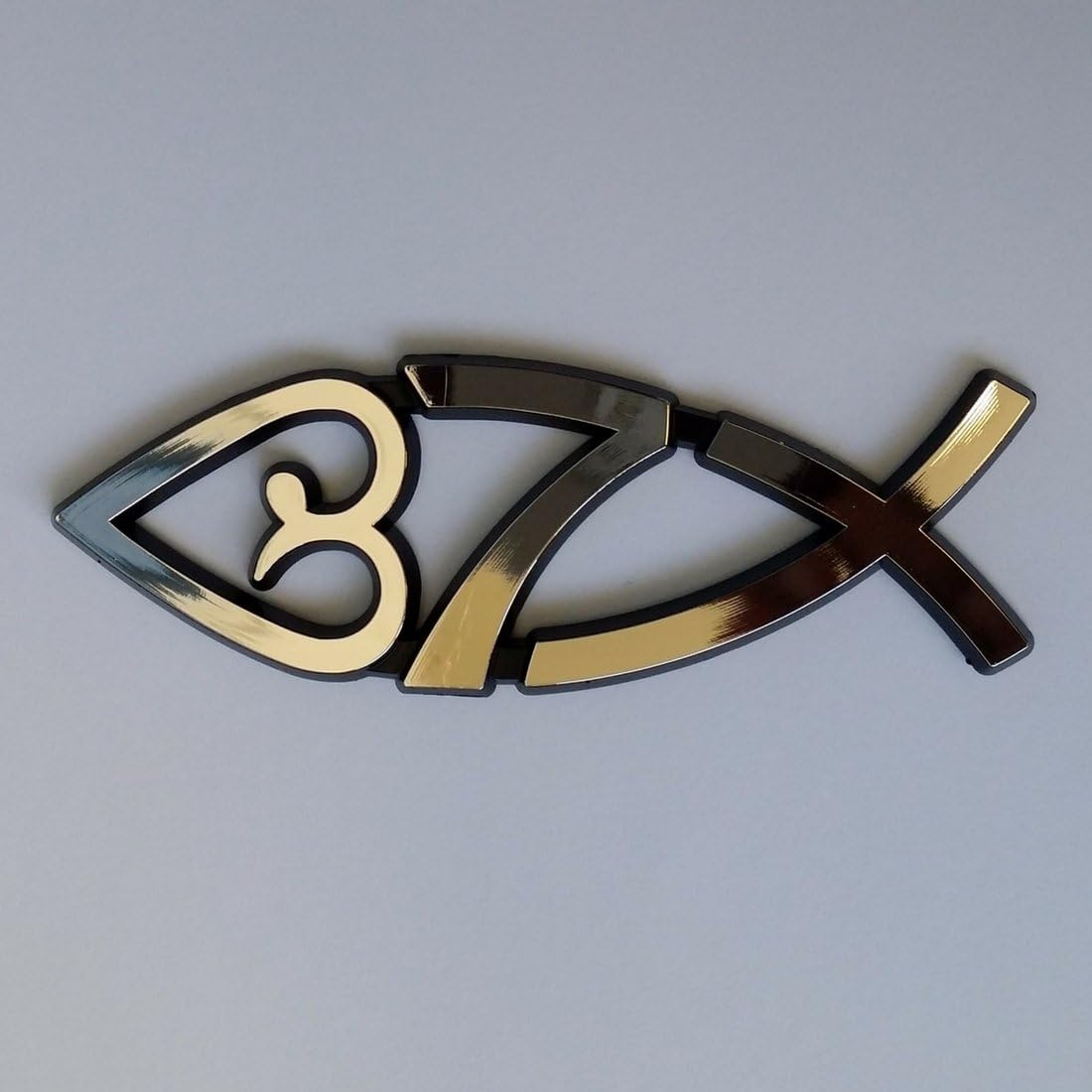 Amazon.com: Jesus Fish Car Emblem : Automotive