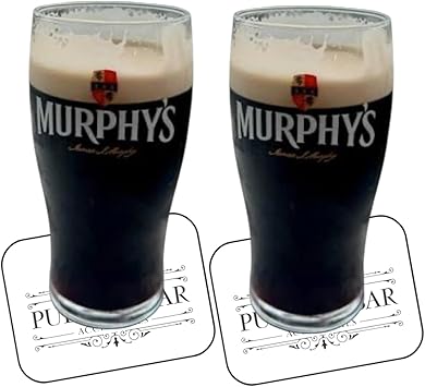 Laurie's Pub and Bar Accessories Murphys Tulip Pint Glass, Clear Glass ...