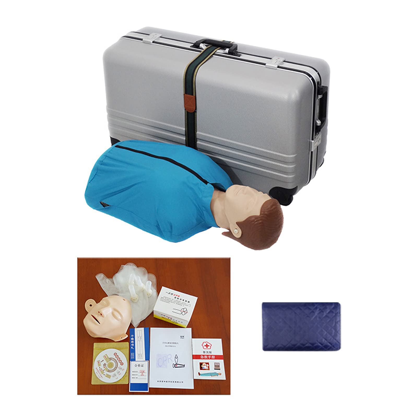 Buy CPR Training Manikin Kit Cardiopulmonary Resuscitation Simulator ...