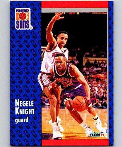 Amazon.com: 1991-92 Fleer Basketball #162 Negele Knight Phoenix Suns ...
