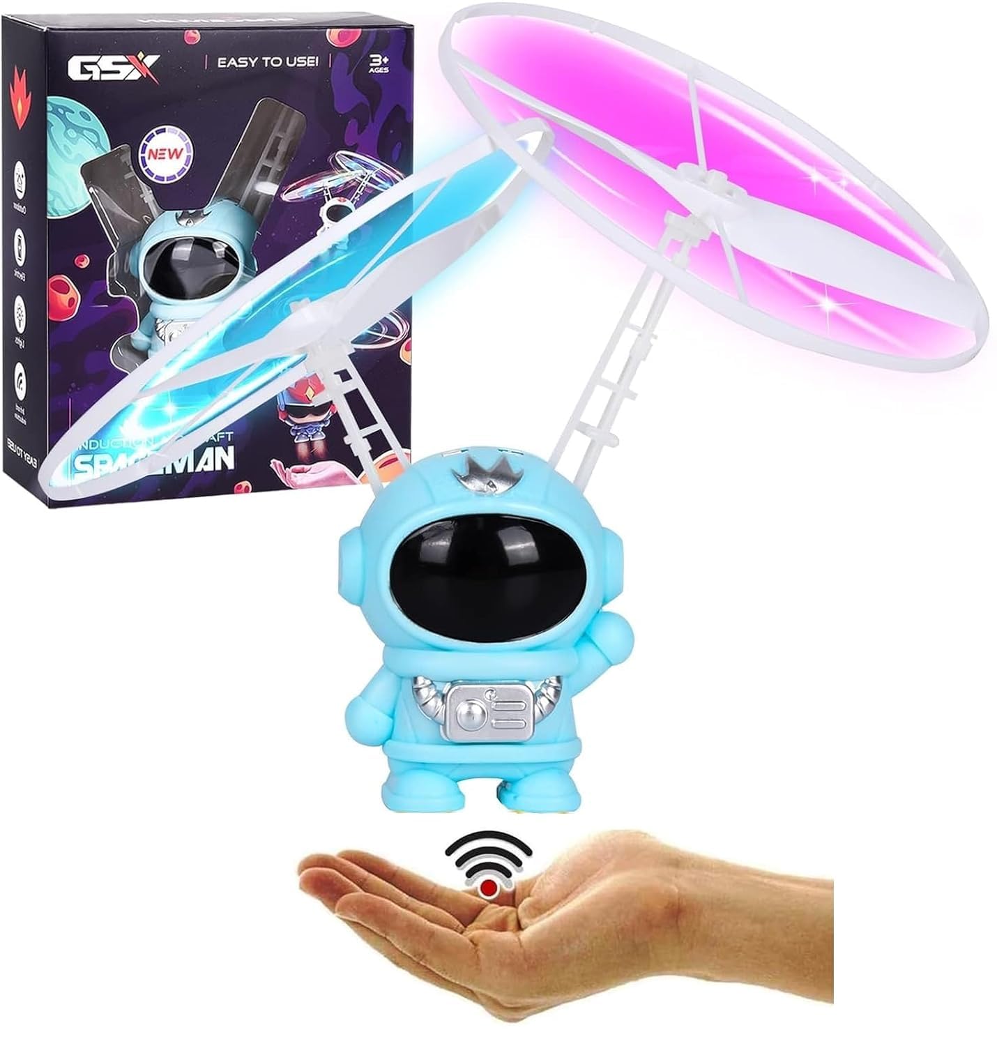 Buy petrichor Magical Flying Astronaut Spaceman Mini Drone Toy, Hand ...