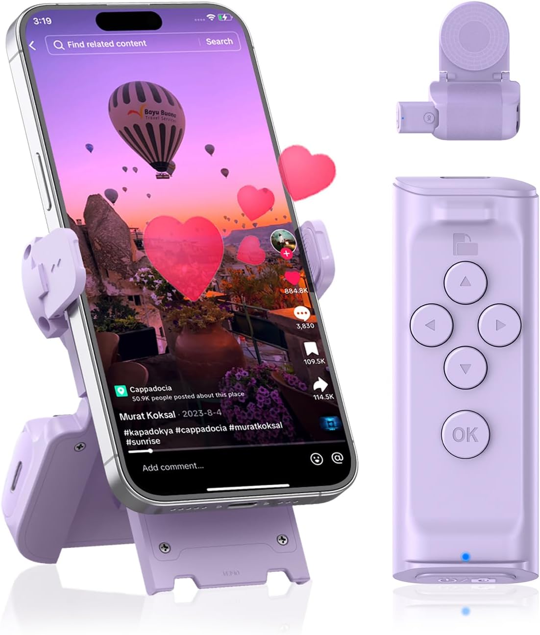 Amazon.com: Scrolling Remote Control for TikTok Clicker Page Turner for ...