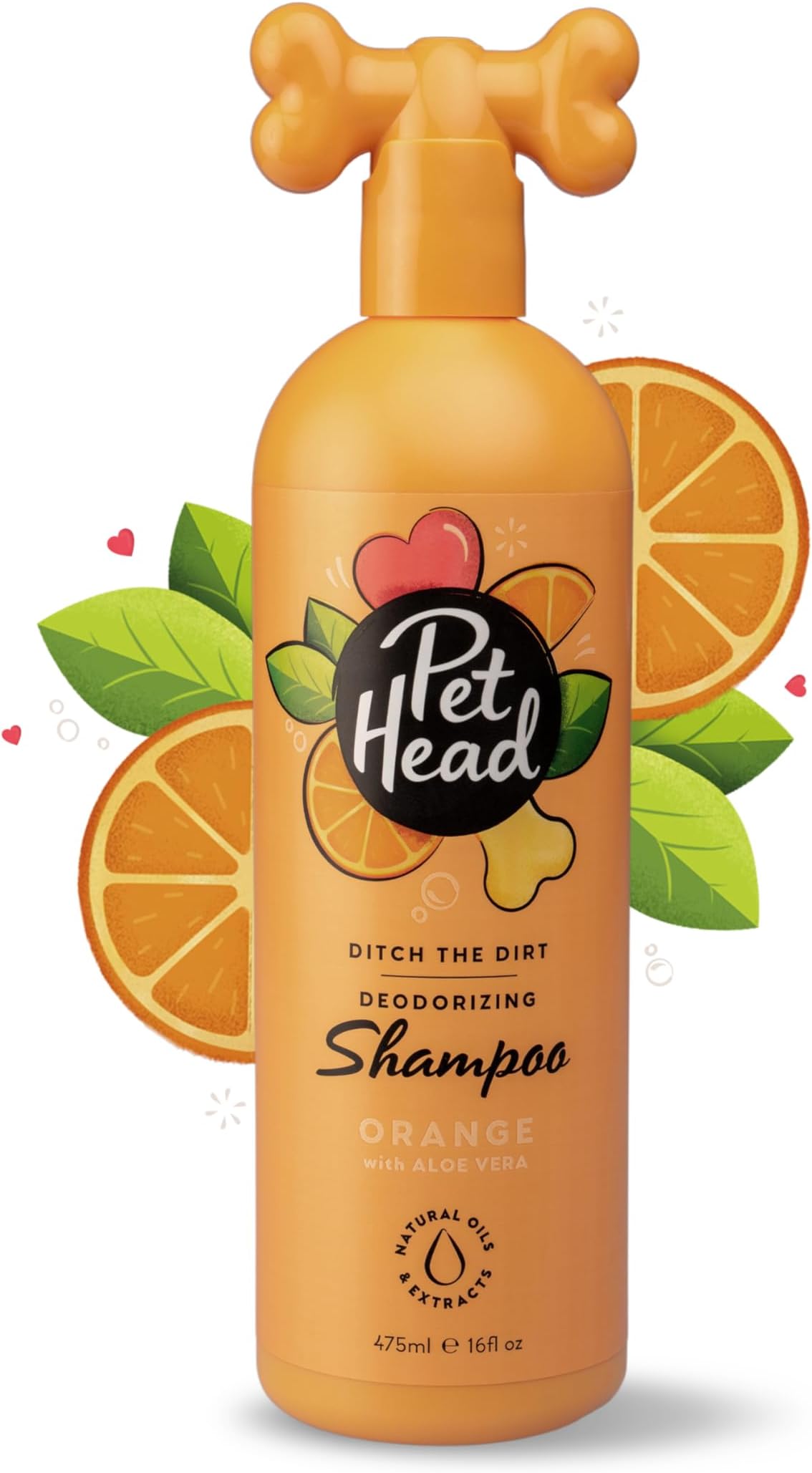 Amazon.com: Pet Head Ditch The Dirt Dog Shampoo | Orange Scent ...