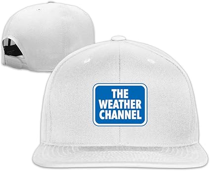 GOww The Weather Channel Adjustable Snapback Flat Baseball Hat/Caps ...