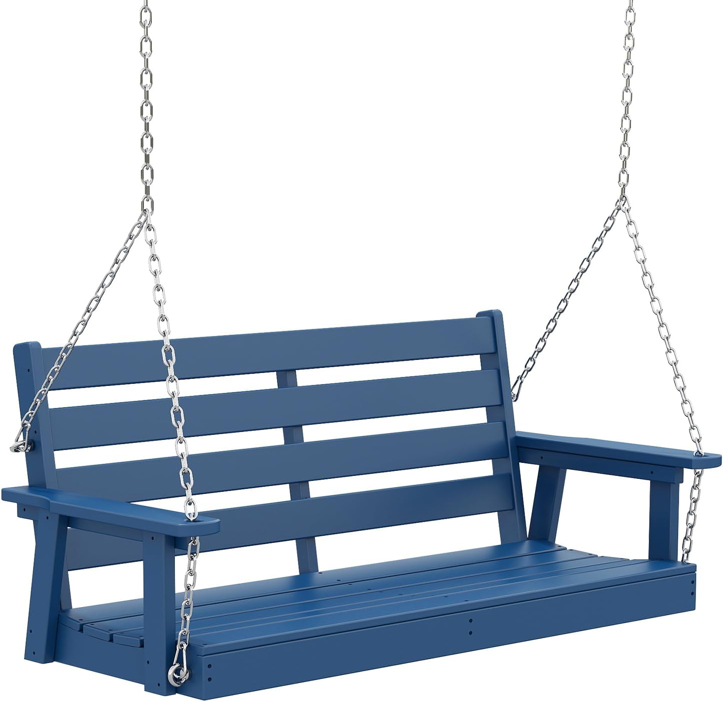 Amazon.com : BRIOPAWS Porch Swing Bench | HDPE | 51.5" | Hanging ...
