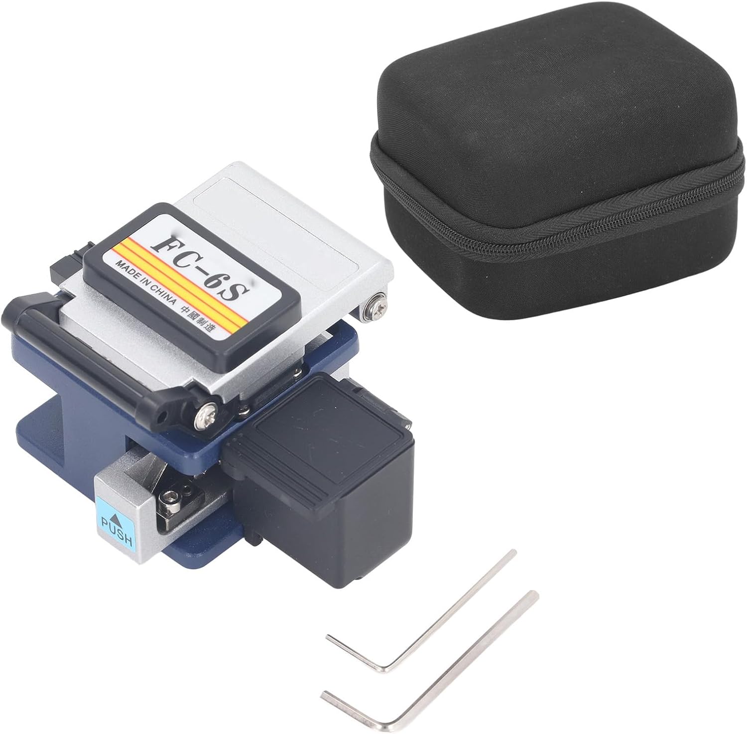 Fiber Optic Cleaver Cutter 12 - Face Tungsten Steel 125μm Bare Fiber ...