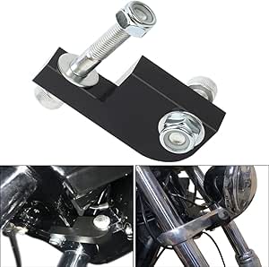 Amazon.com: FTKDMT Black Headlight Fairing 39-49mm Fork Headlamp ...