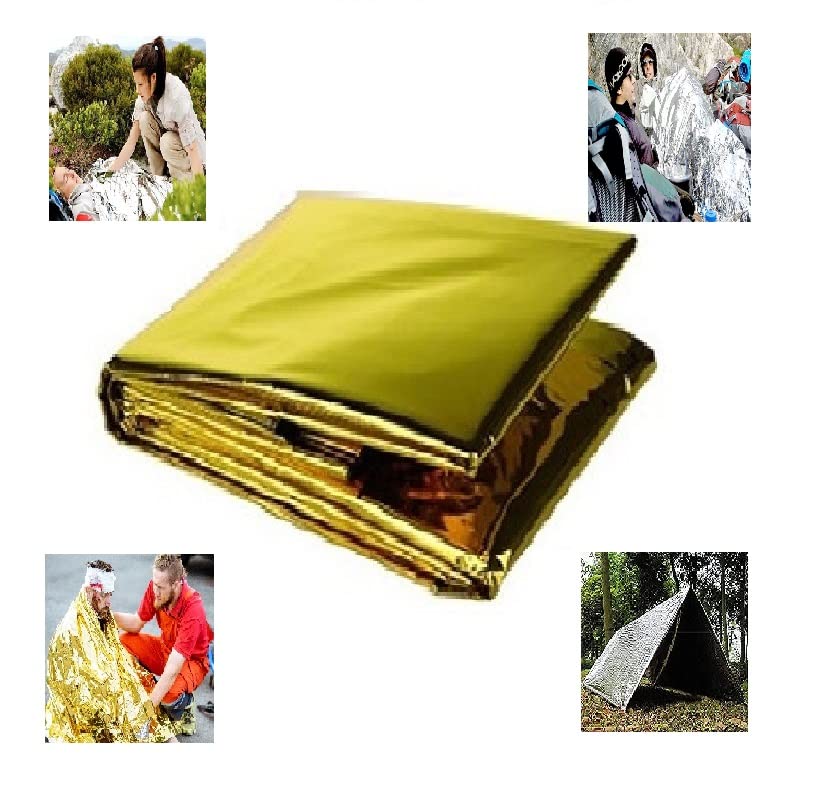 Snapklik.com : GALAXYLENSE Emergency Mylar Thermal Blanket For Survival ...