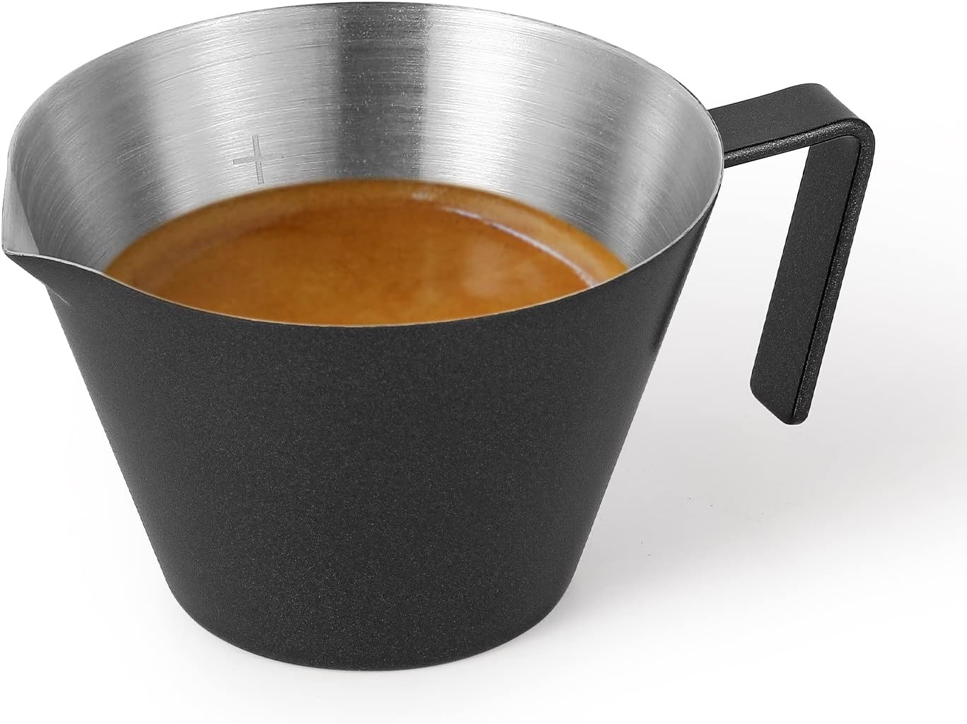 carrottimes Espresso-Messbecher mit Griff 100ml, 304 Edelstahl ...