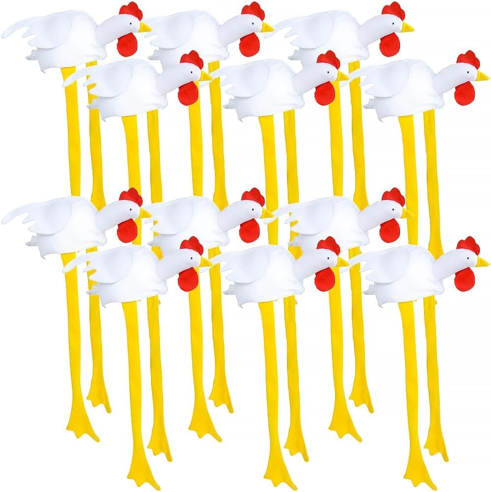 Amazon.com: Natural State Novelty Chicken Hats - Perfect for Parties ...