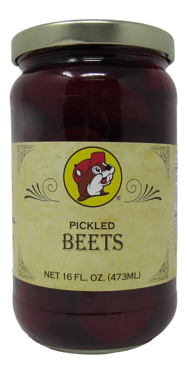 Amazon.com : Buc-ees Pickled Beets in a Resealable Jar, Gluten Free, No ...