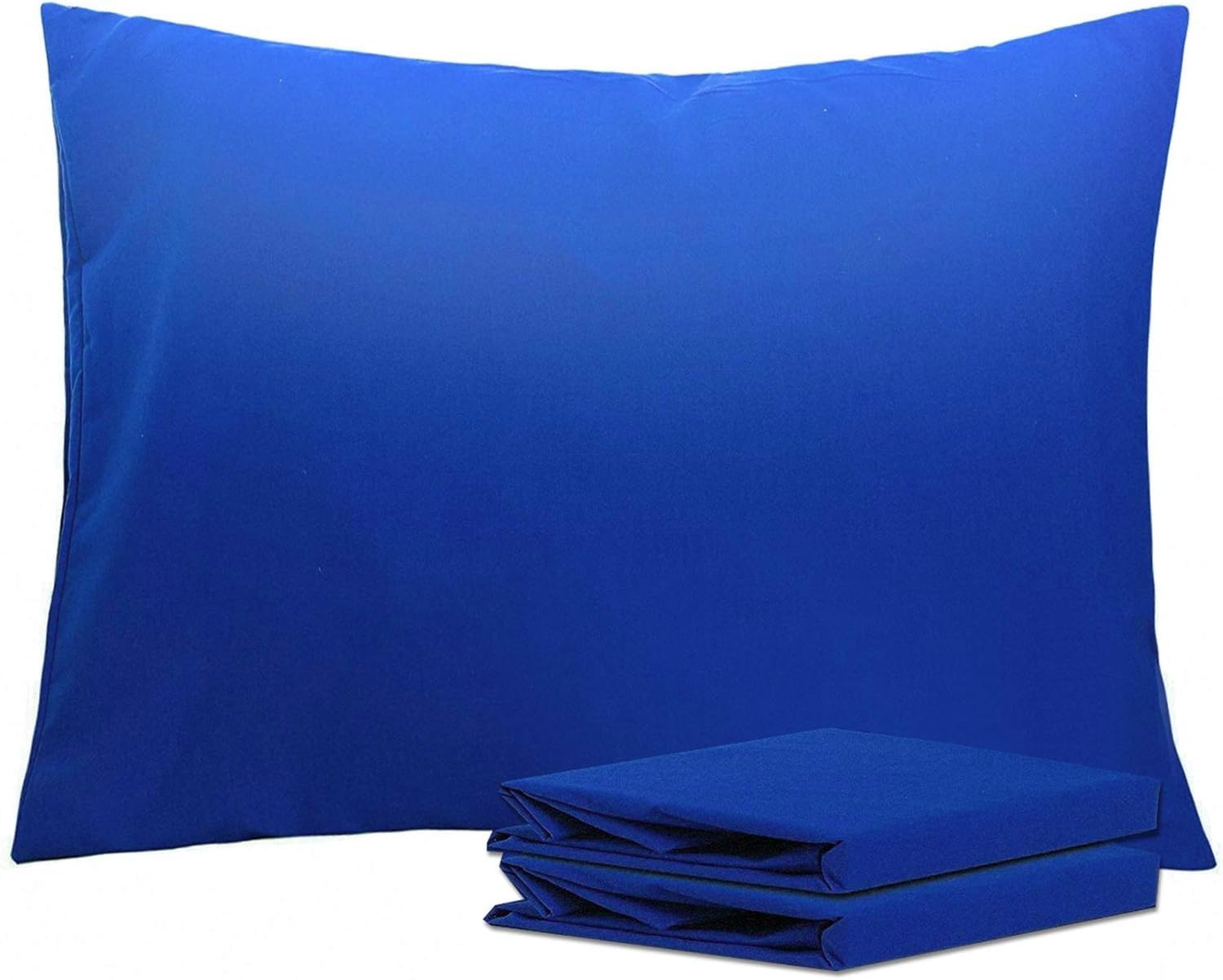 Amazon.com: Safhome Royal Blue Extra Large Pillowcases Set of 2 ...