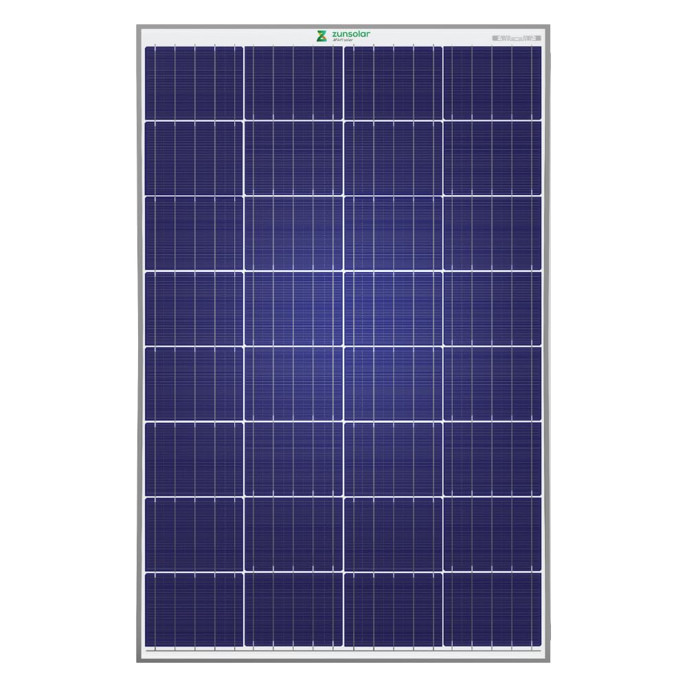 ZunSolar 110 Watt Polycrystalline Solar Panel : Amazon.in: Garden ...