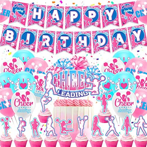 Amazon.com: Cheerleading Party decoration, Cheerleading birthday Party ...