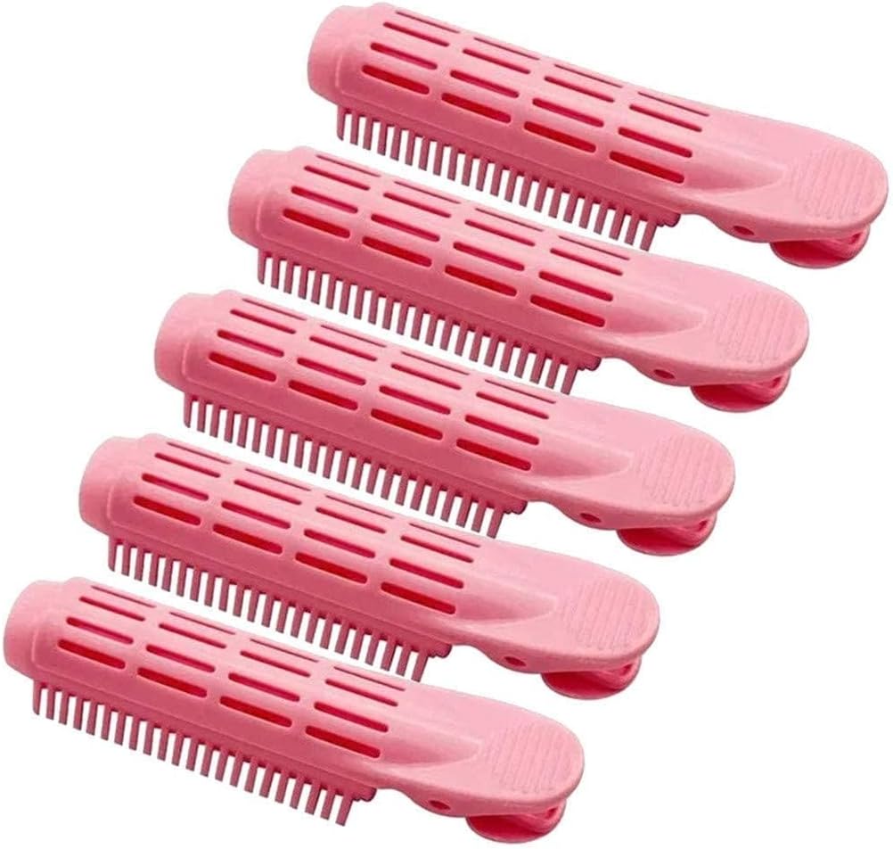 Amazon.com : 5Pcs Pink Volumizing Hair Root Clip - Natural Fluffy Hair ...