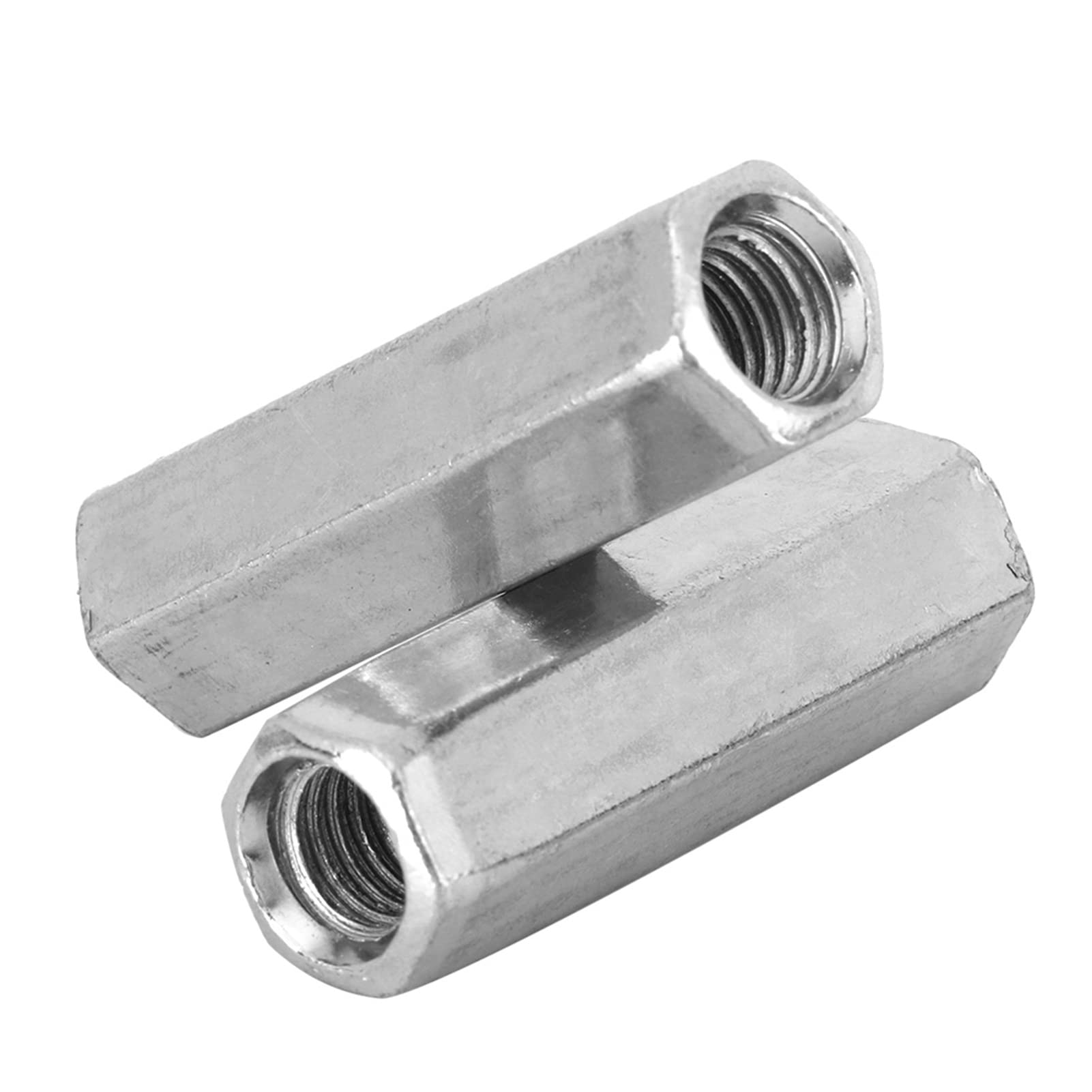 Snapklik.com : 10pcs M8 Long Rod Nut, Carbon Steel Long Rod Coupling ...