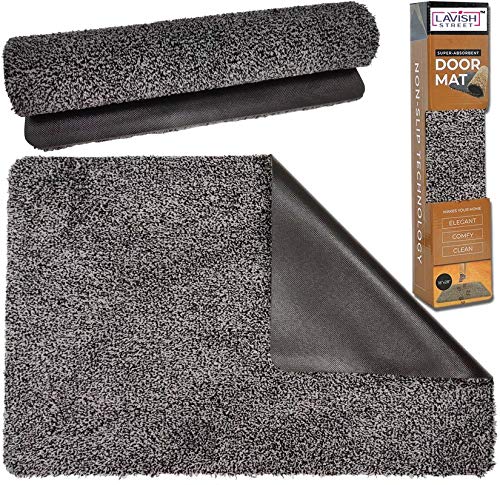 Buy ASOKAM Super Absorbent Mud Mats - Home Entry Floor Mat - Non Slip ...