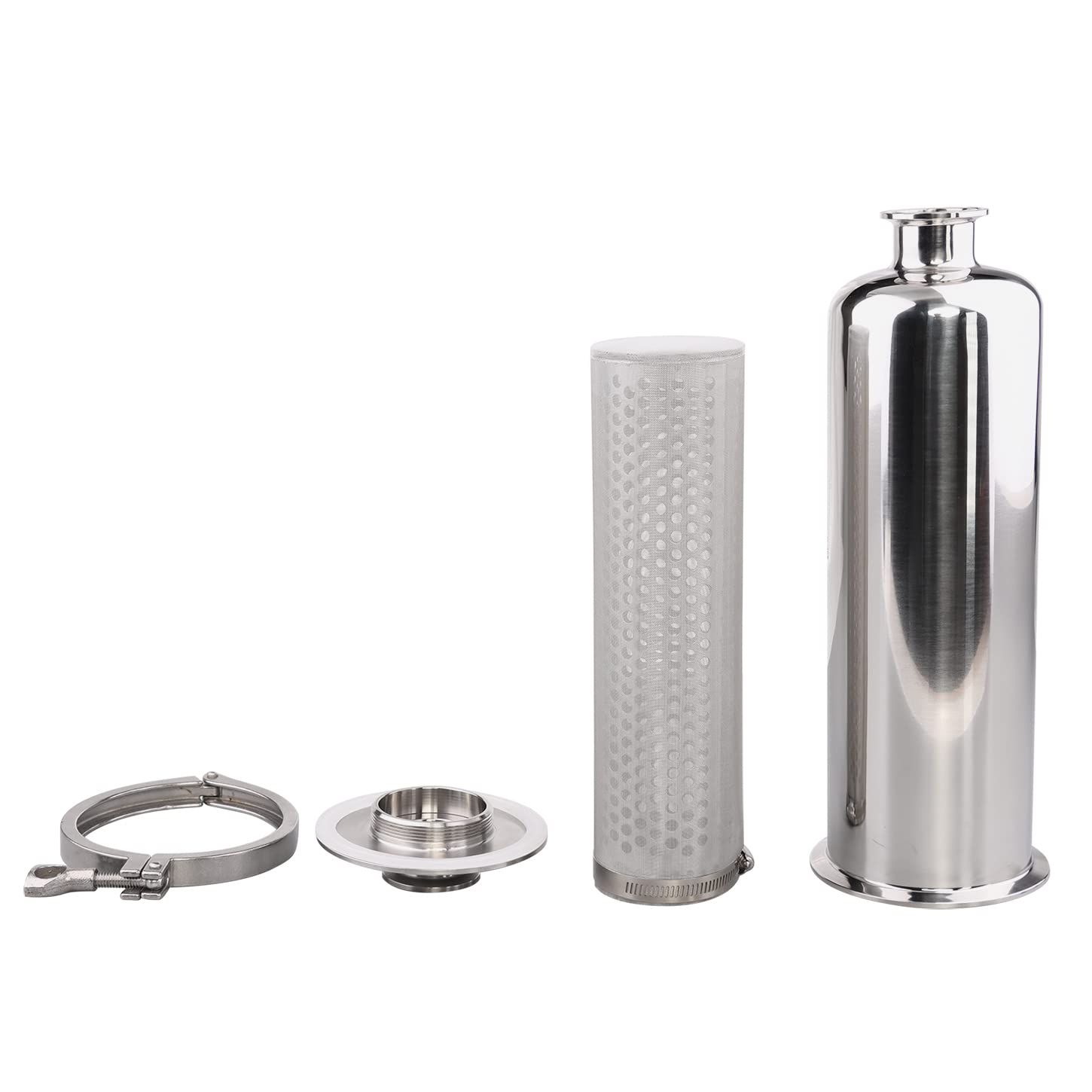 Snapklik.com : DERNORD 1.5 Inch Tri-Clamp Filter - SS304 Sanitary ...