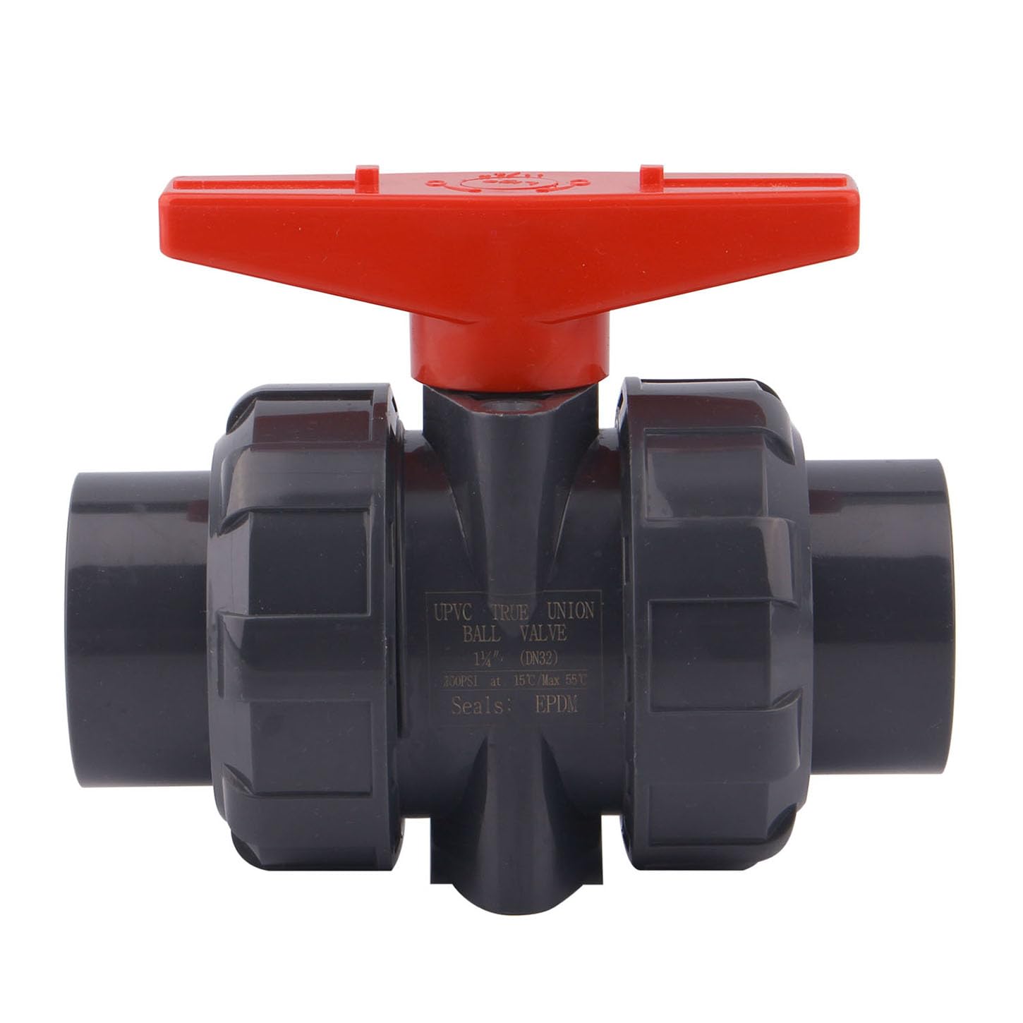 Snapklik.com : DERNORD 2 Pack PVC True Union Ball Valve