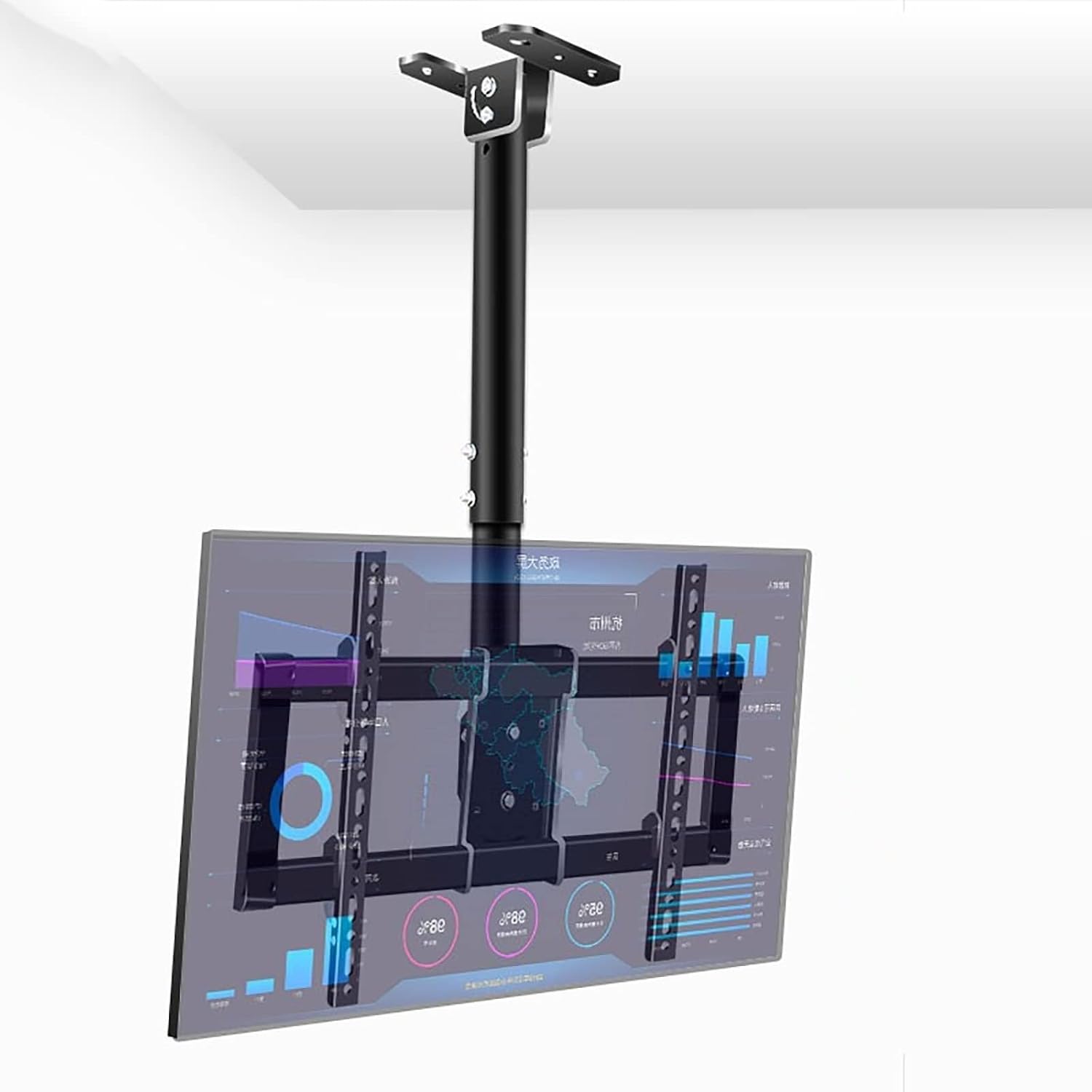 Amazon.com: Adjustable Tilt TV Ceiling Mount - Adjustable Ceiling TV ...