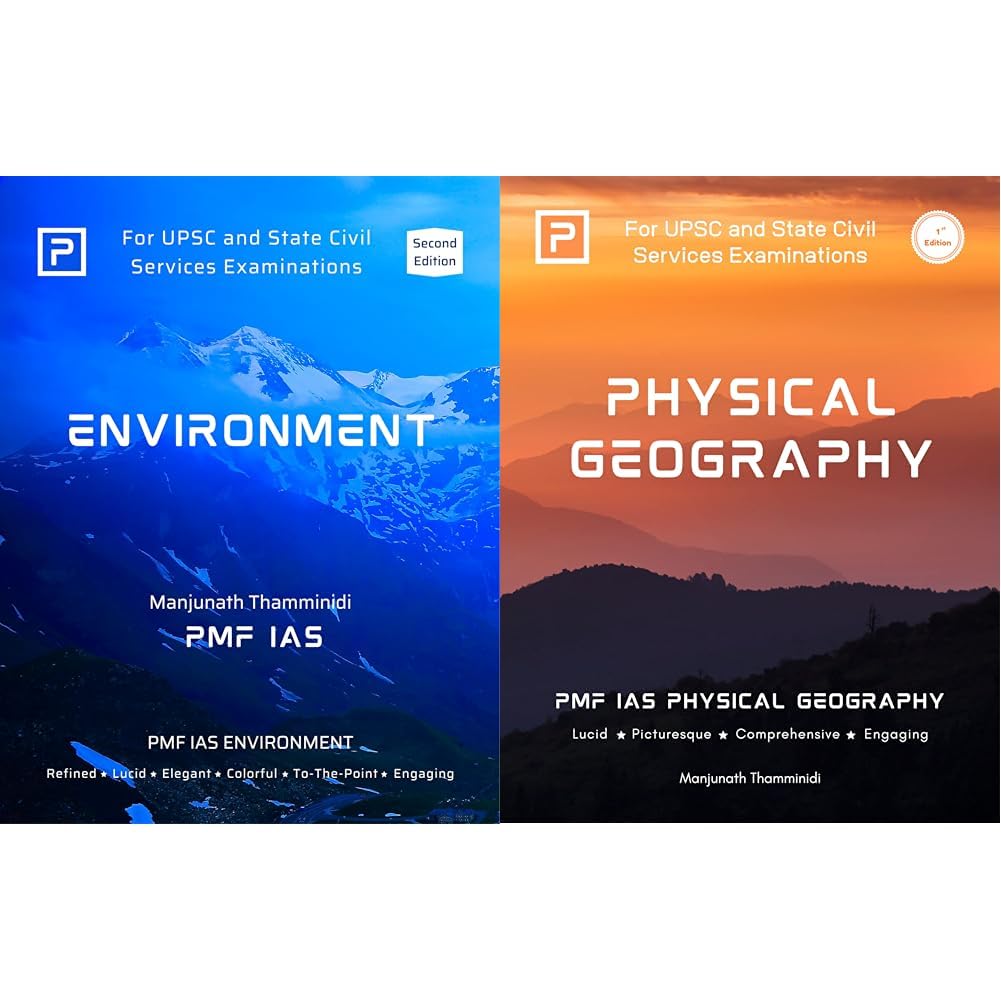 Buy PMF IAS Environment for UPSC 2023-24 & PMF IAS Physical Geography ...