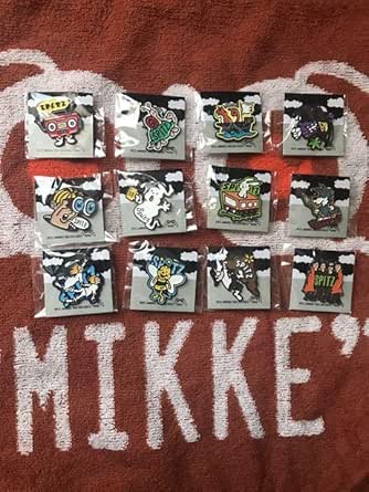 Amazon.co.jp: Spitz Mikke Tour Goods Pin Badge Complete Set 4NXU : Toys ...